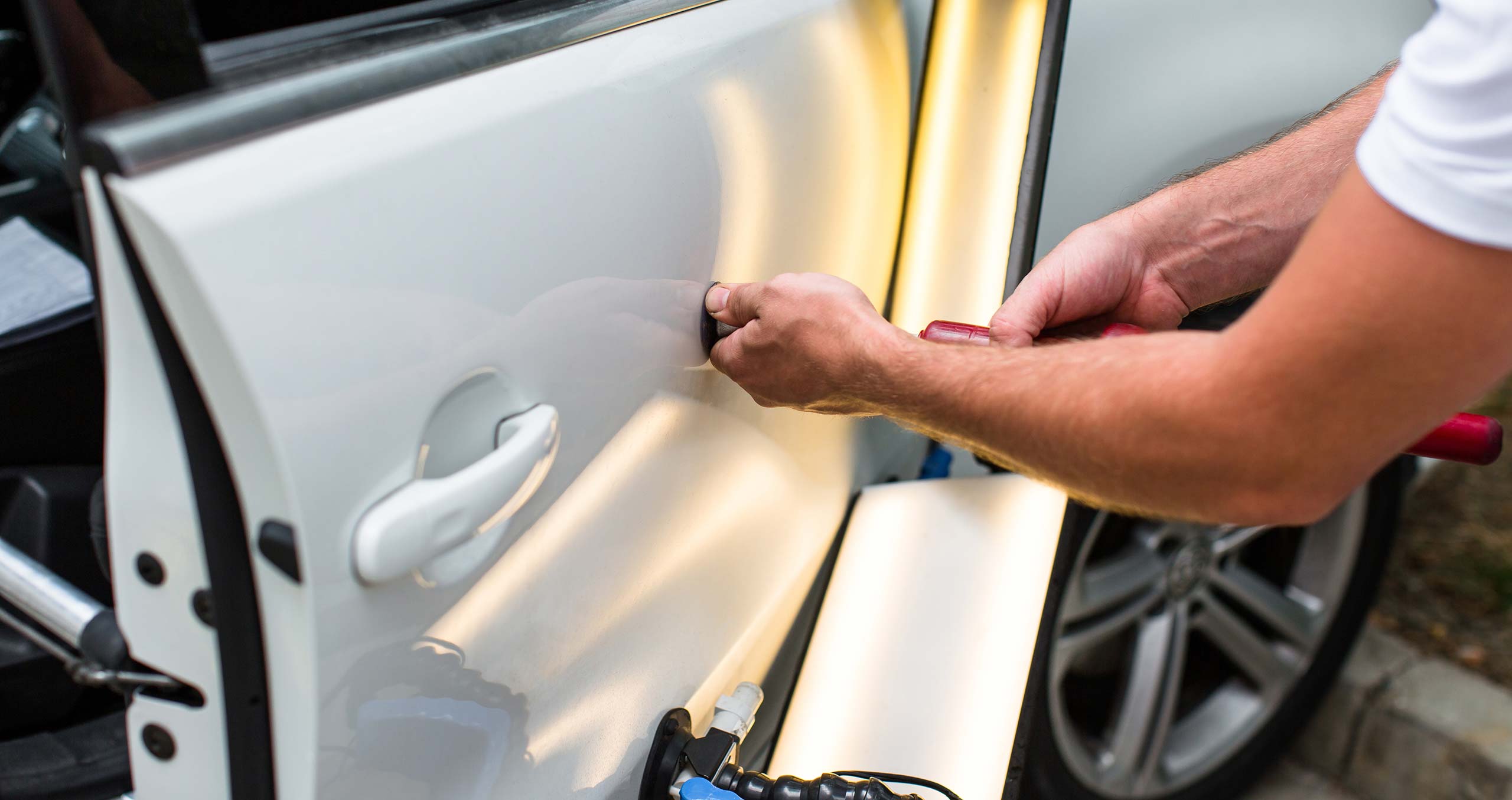 Paintless Dent Repair - California Collision Center